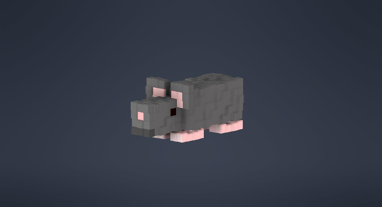 Minecraft Mouse por Coufi | Descargar modelo STL gratuito | Printables.com