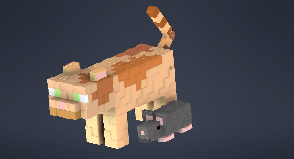 Minecraft Mouse por Coufi | Descargar modelo STL gratuito | Printables.com