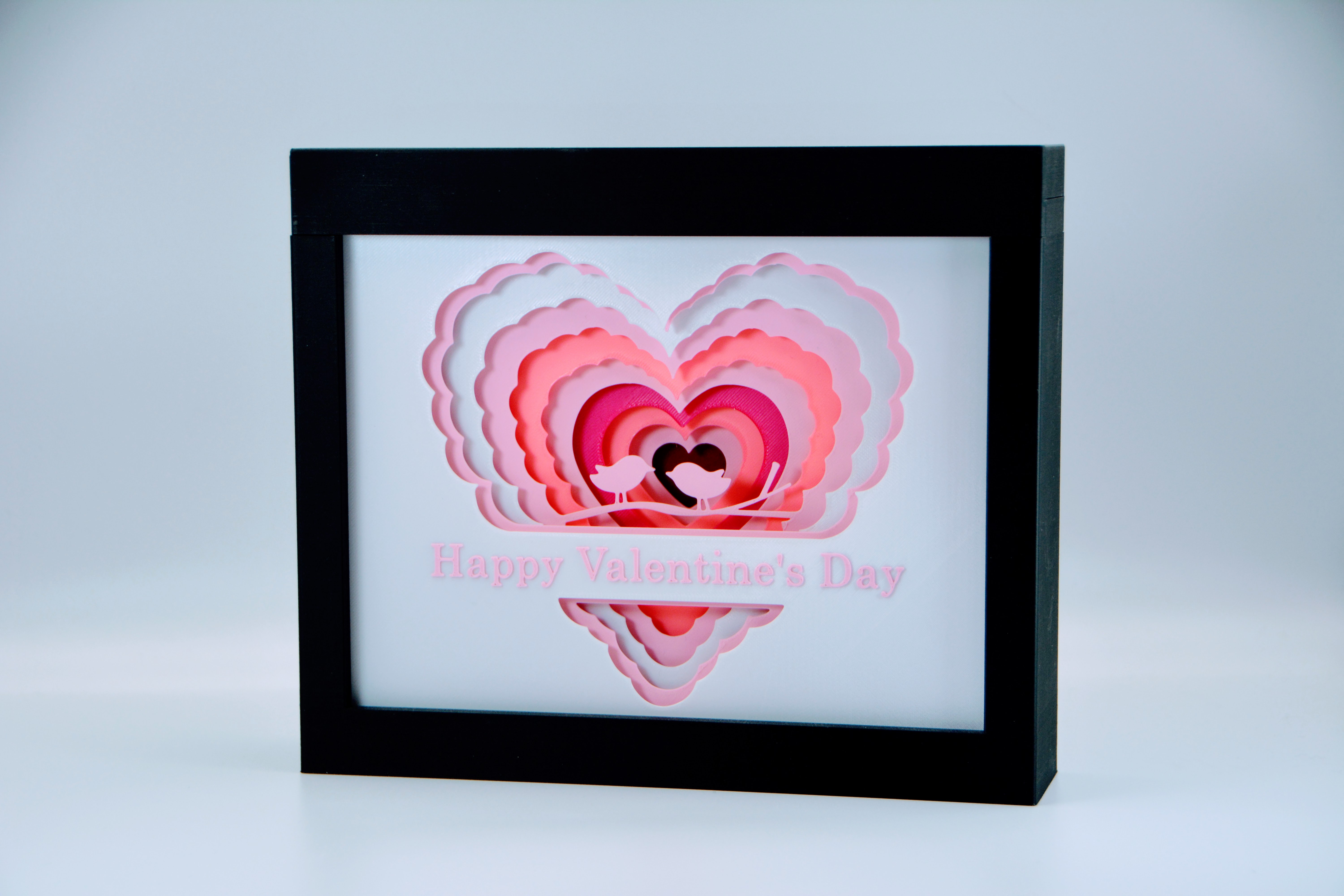 Valentine Shadow Box 2024 by TheCraftyMaker | Printables Store