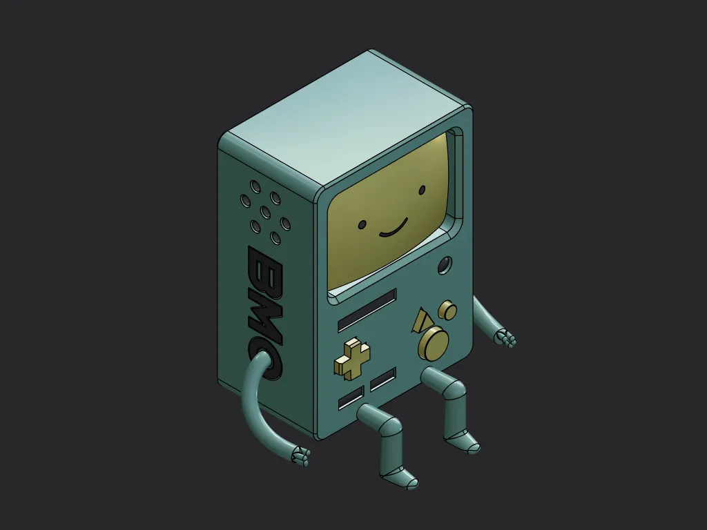 BMO - Adventure Time by olegmilshtein | Download free STL model ...