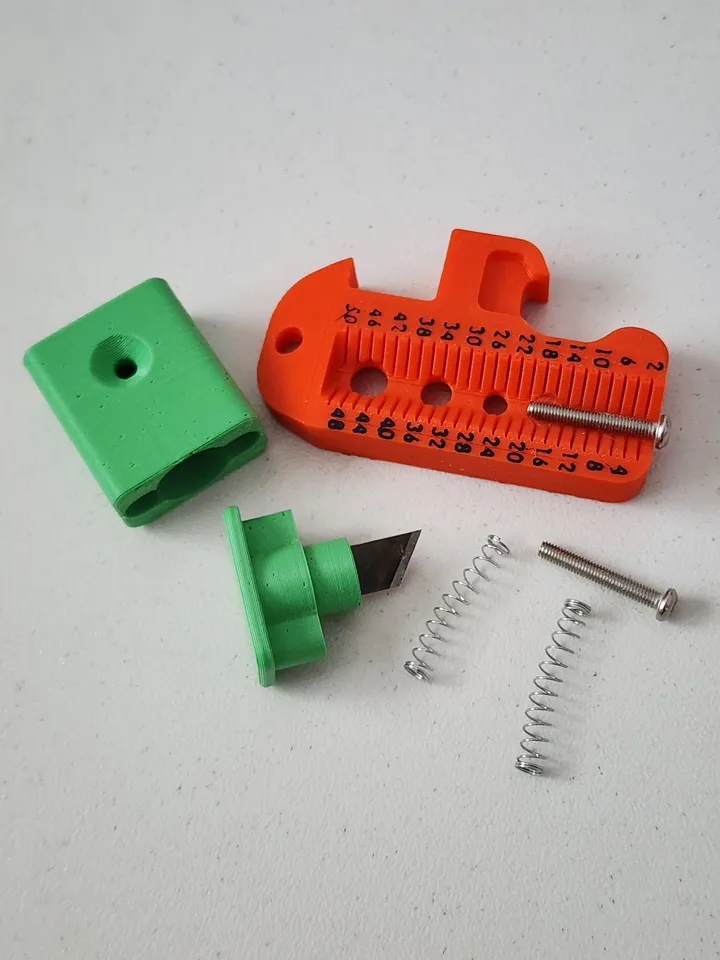 Filament Cutter 45° by Joe | Download free STL model | Printables.com