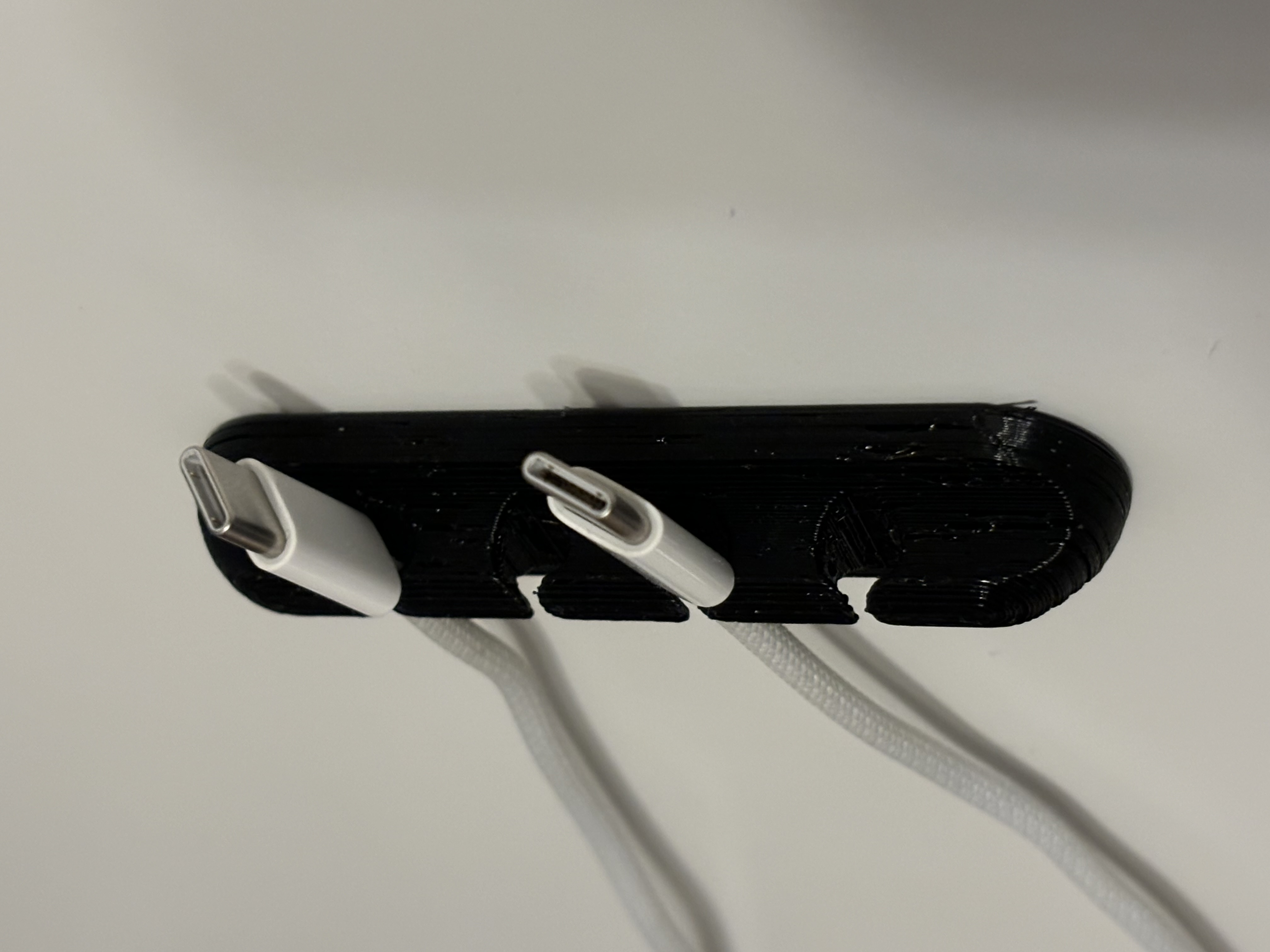 Flexible USB cable holder [TPU] by Mike | Download free STL model ...