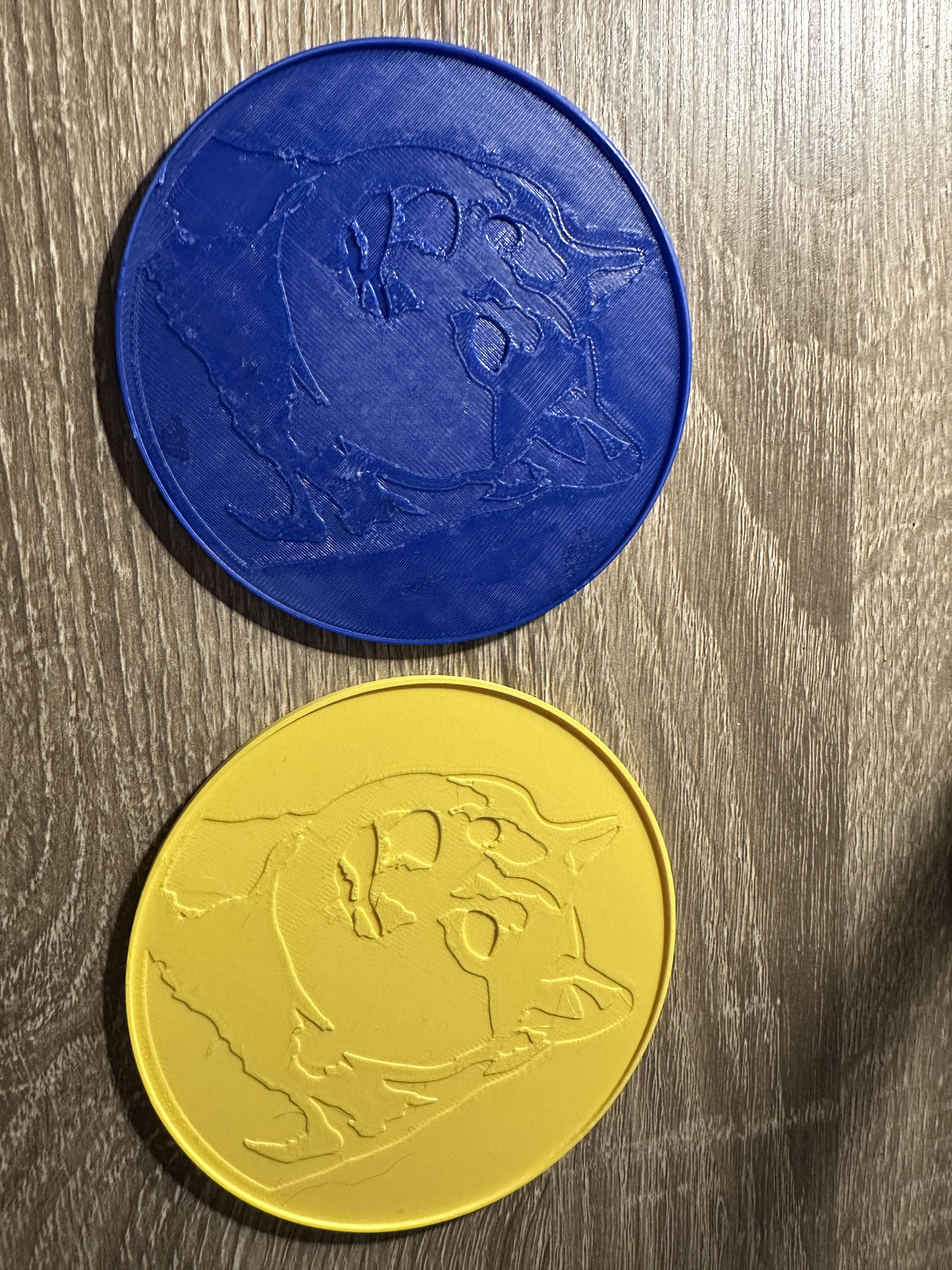 Doge Cup Coaster by Printalion | Download free STL model | Printables.com
