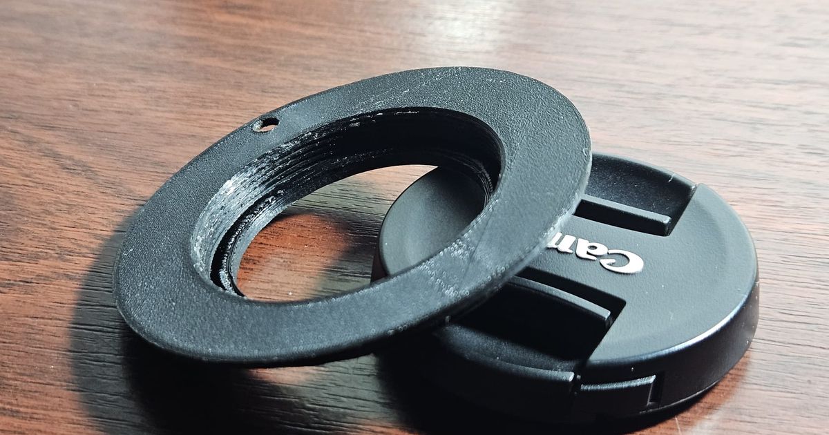 M42 - Canon EF adaptor (with automatic aperture pin ring) by Dolores ...