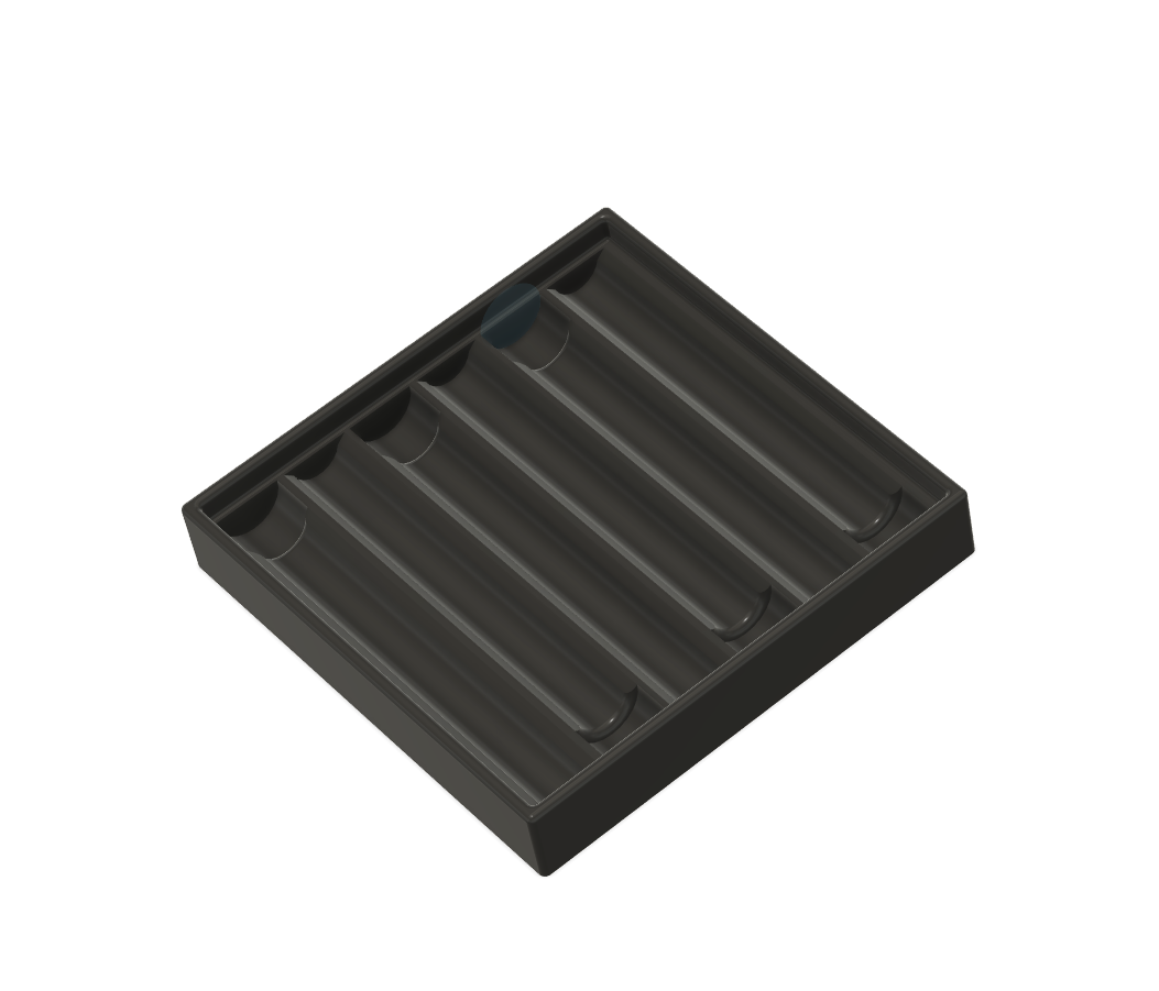 Children's Medicine Syringe Tray by harvlace | Download free STL model ...