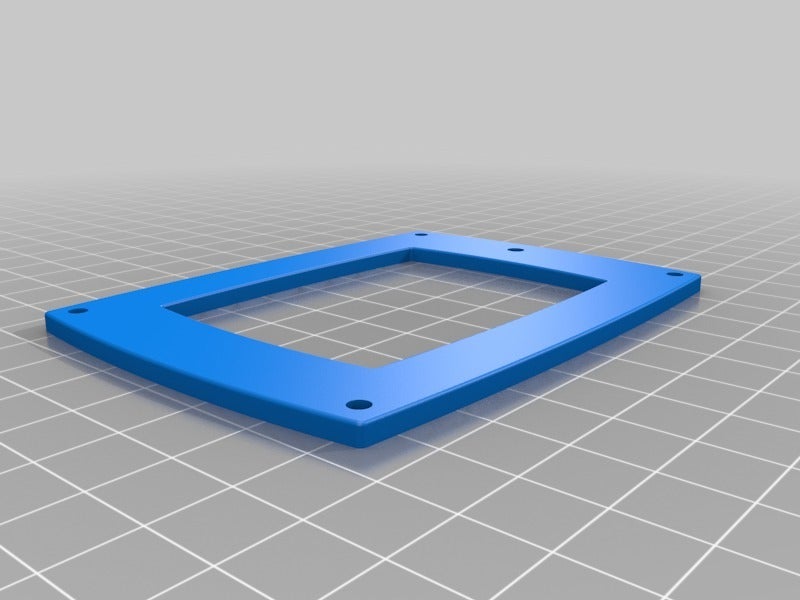 Pyportal Youtube Bezel By Adafruit Download Free Stl Model