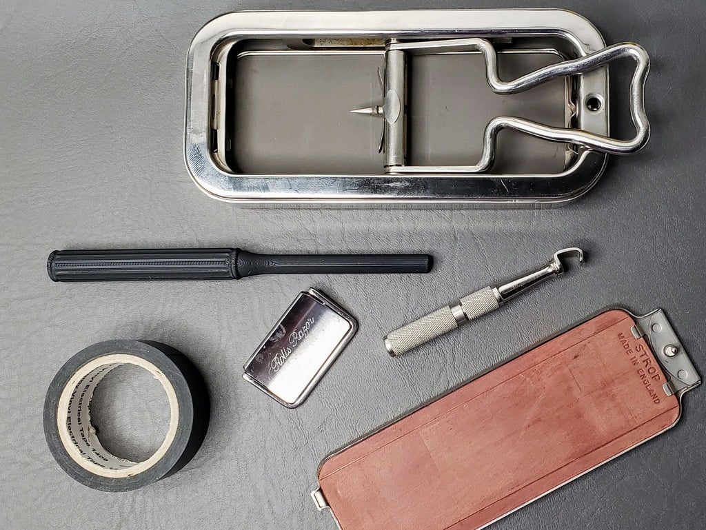 Rolls Razor blade honing handle by rogerquin | Download free STL model ...