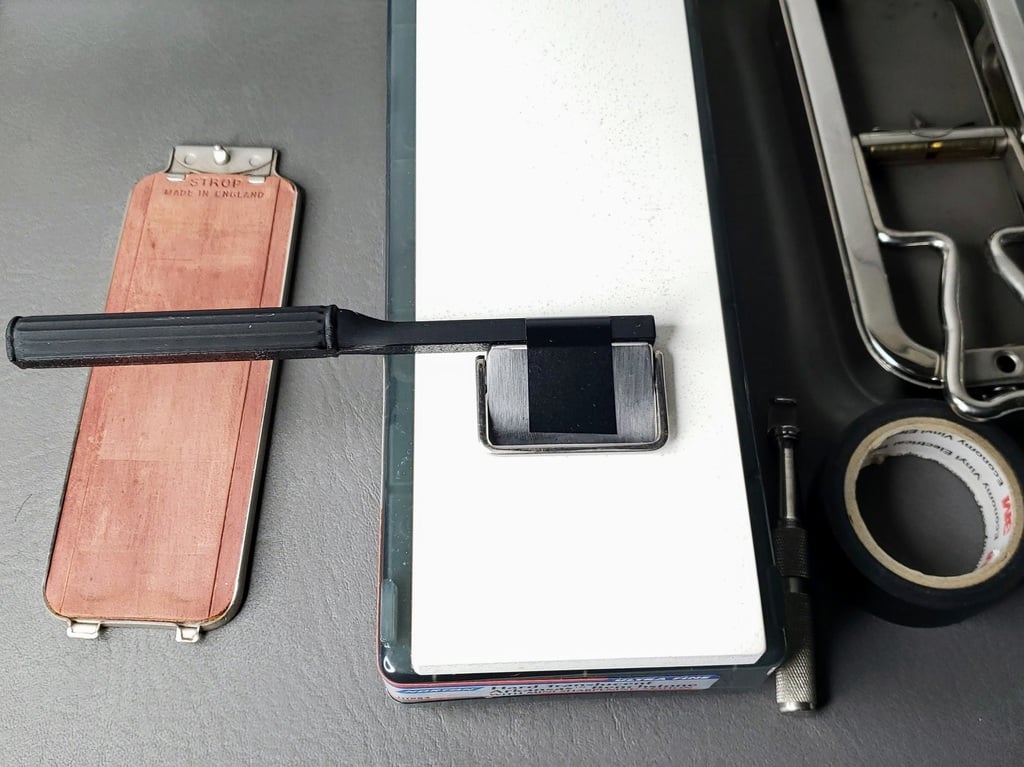 Rolls Razor blade honing handle by rogerquin | Download free STL model ...