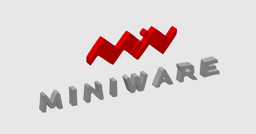 MINIWARE Logo 3D STL by STORM DESIGN | Download free STL model ...