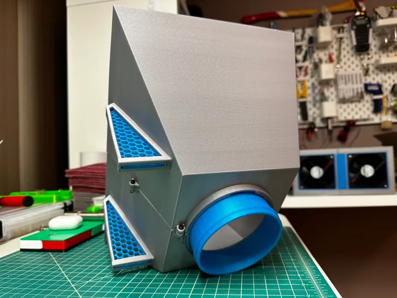 Solder Fume Exhaust System by calipsoii | Download free STL model ...