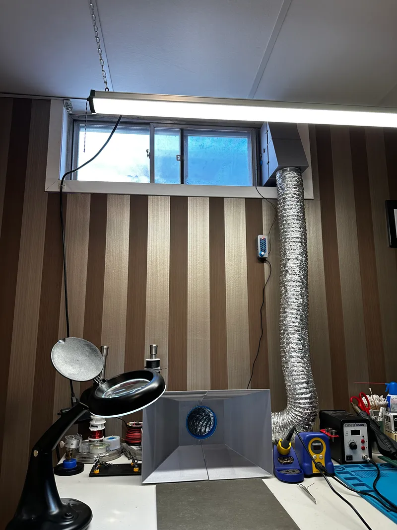 Solder Fume Exhaust System by calipsoii | Download free STL model ...