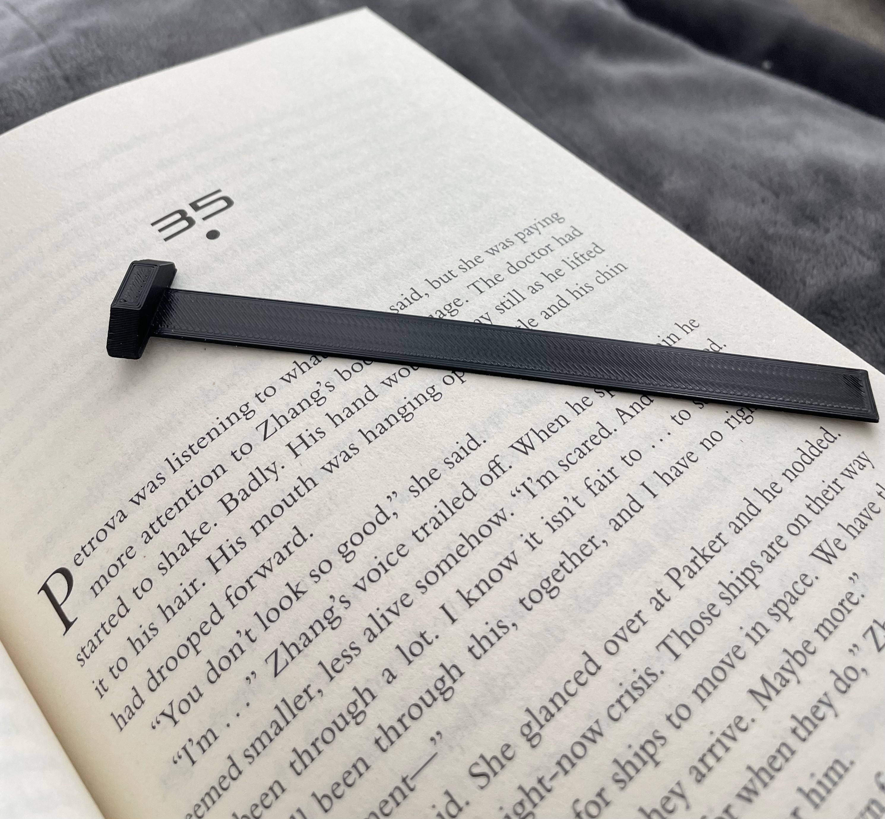 Minimal Bookmark by SB-3D | Download free STL model | Printables.com