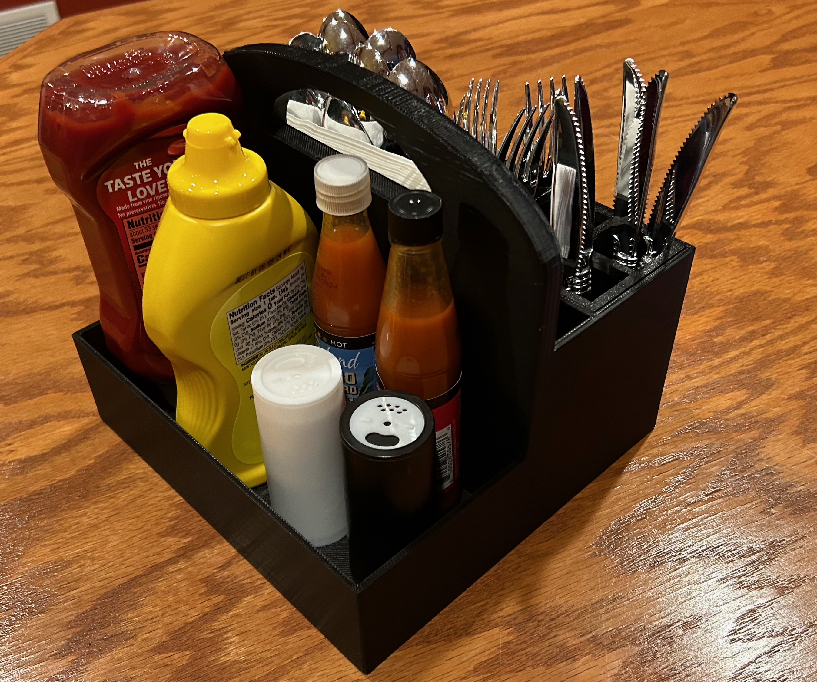 Cutlery/Condiment Caddy (with optional revolving base) by DC3d ...