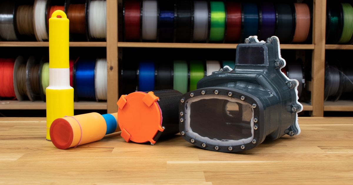 Camera waterproof case attempt by Jakub Kočí | Download free STL model ...