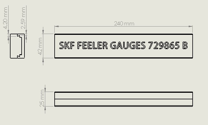 Case for SKF Feeler Gauges 729865 B by Fredrik S | Download free STL ...