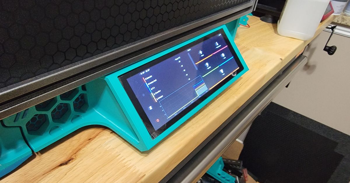 voron trident/ V2.4 7.9in screen W/ clicky clacky door von Smokescreens ...