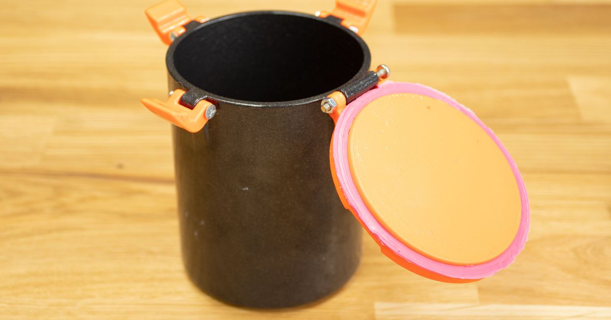 Waterproof lock & lock container by Jakub Kočí | Download free STL ...