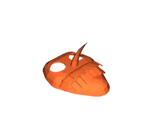 Menos Grande hollow mask by Mr. Poly | Download free STL model ...