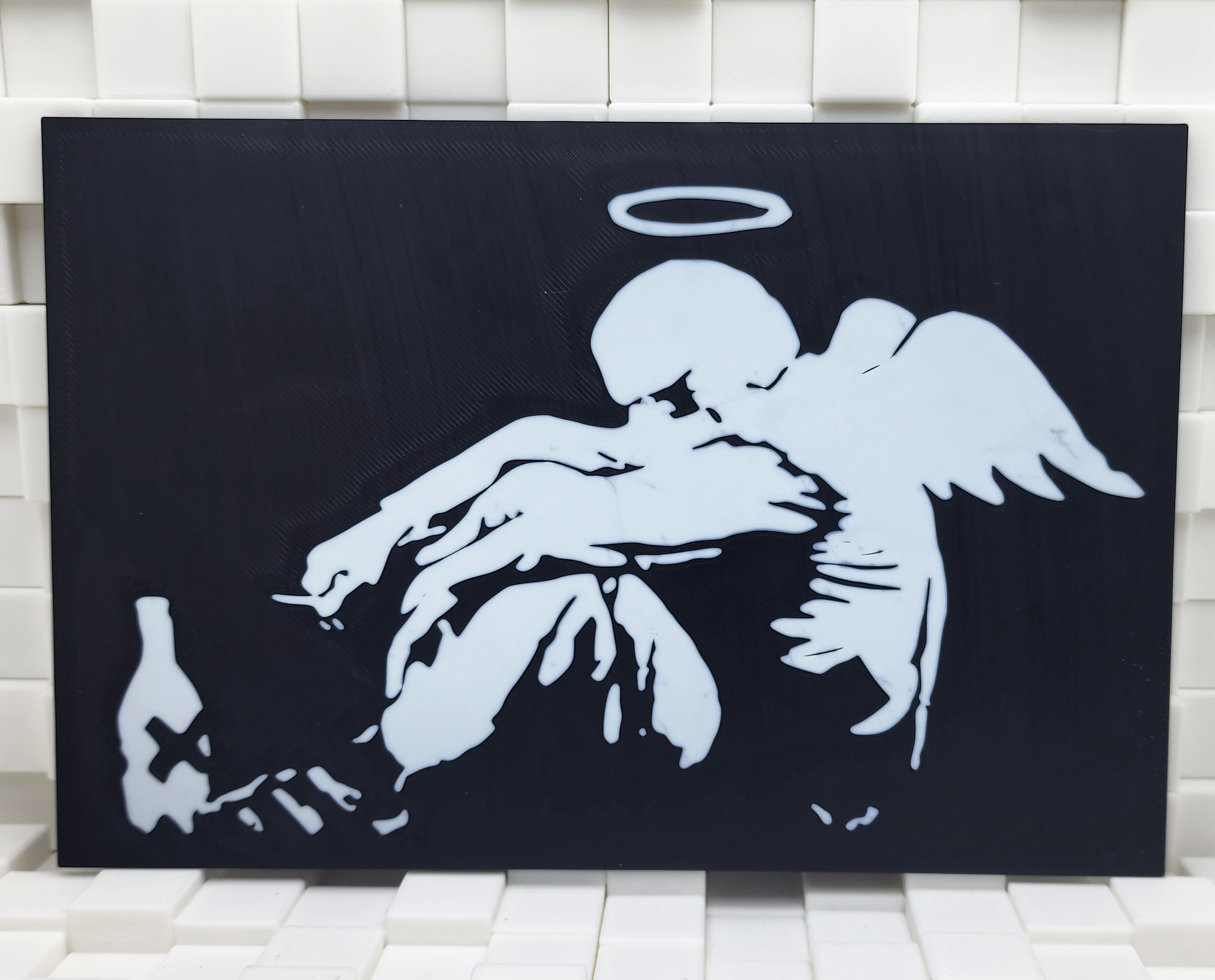 Banksy's Fallen Angel Single-color/AMS MMU by Triple G Workshop ...