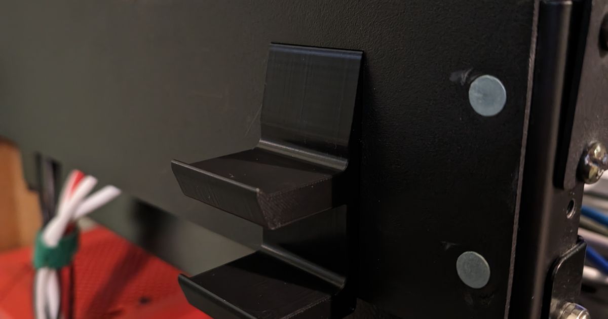 ICC Cable Management Hole Hook by Chance Finley | Download free STL ...