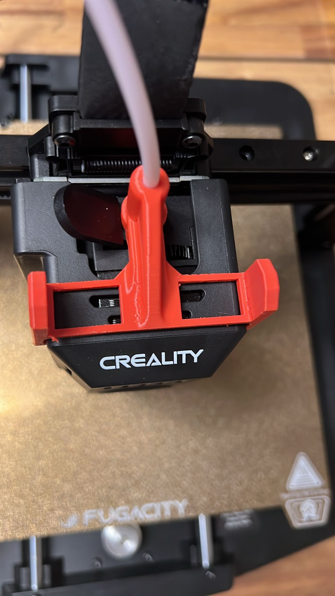 Creality Ender3 V3 KE - Filament Guider With Vents by ezeitoun ...