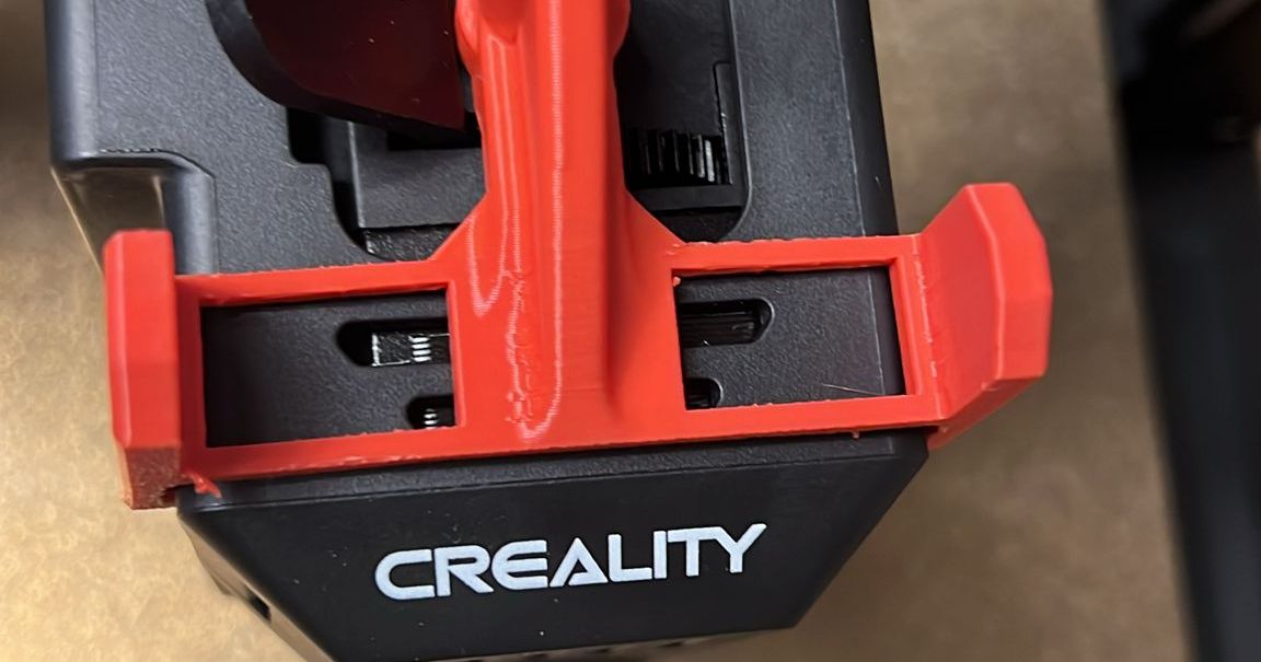 Creality Ender3 V3 KE - Filament Guider With Vents by ezeitoun ...