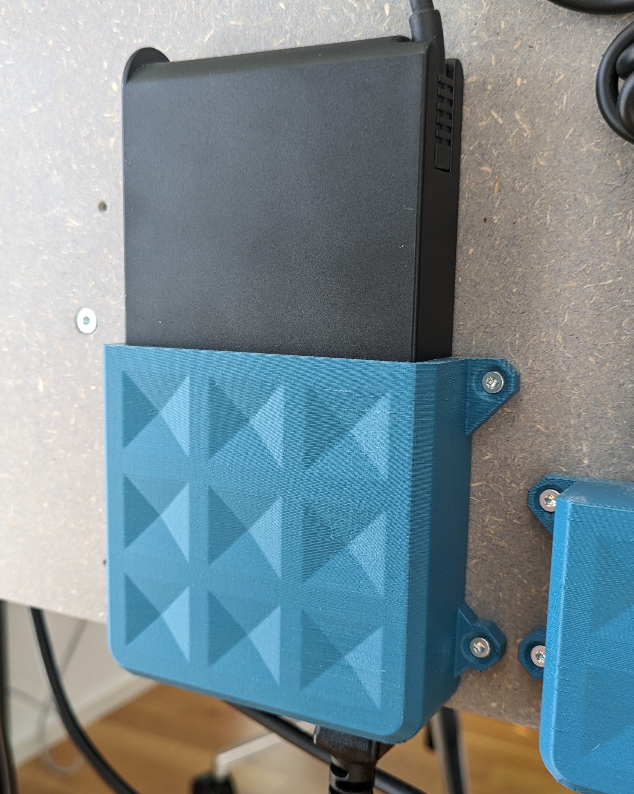 Wall mount for Lenovo laptop charger by Markus | Download free STL ...
