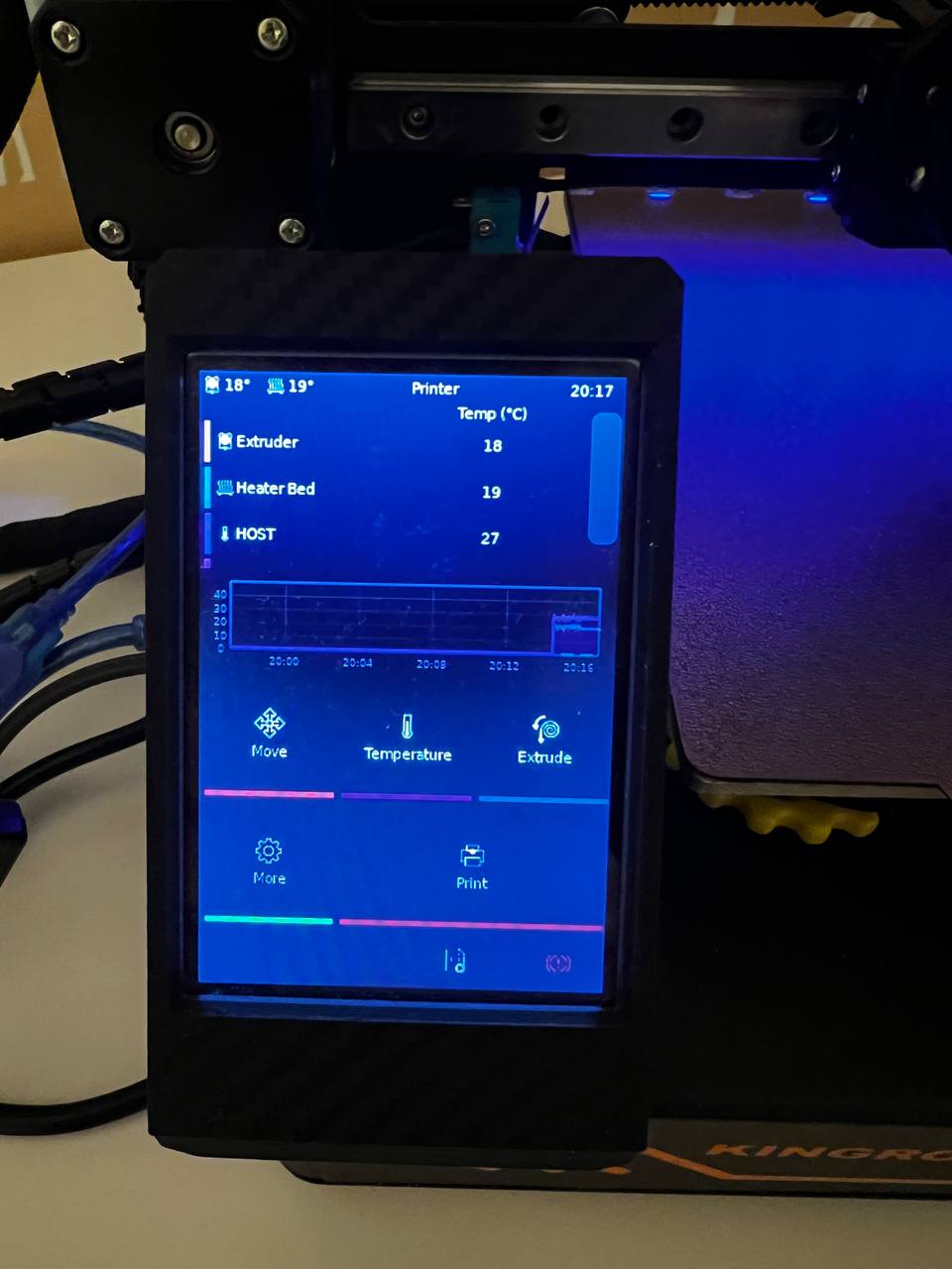 Kingroon KP3s - LCD TFT RPi GPIO Raspberry pi Zero 2w by LMaker ...