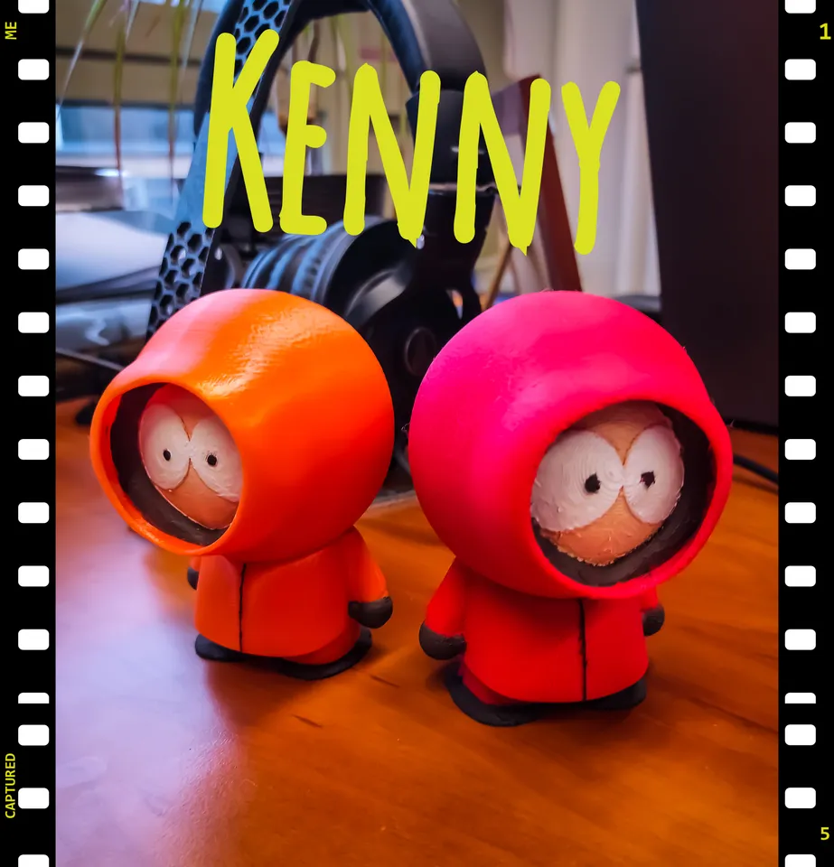 Kenny from South Park by Gabor Gyarmati | Download free STL model ...