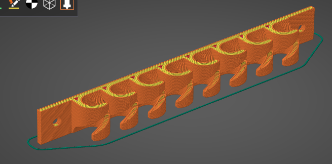 Cable holder (wall mount version) by Fábio Gil | Download free STL ...