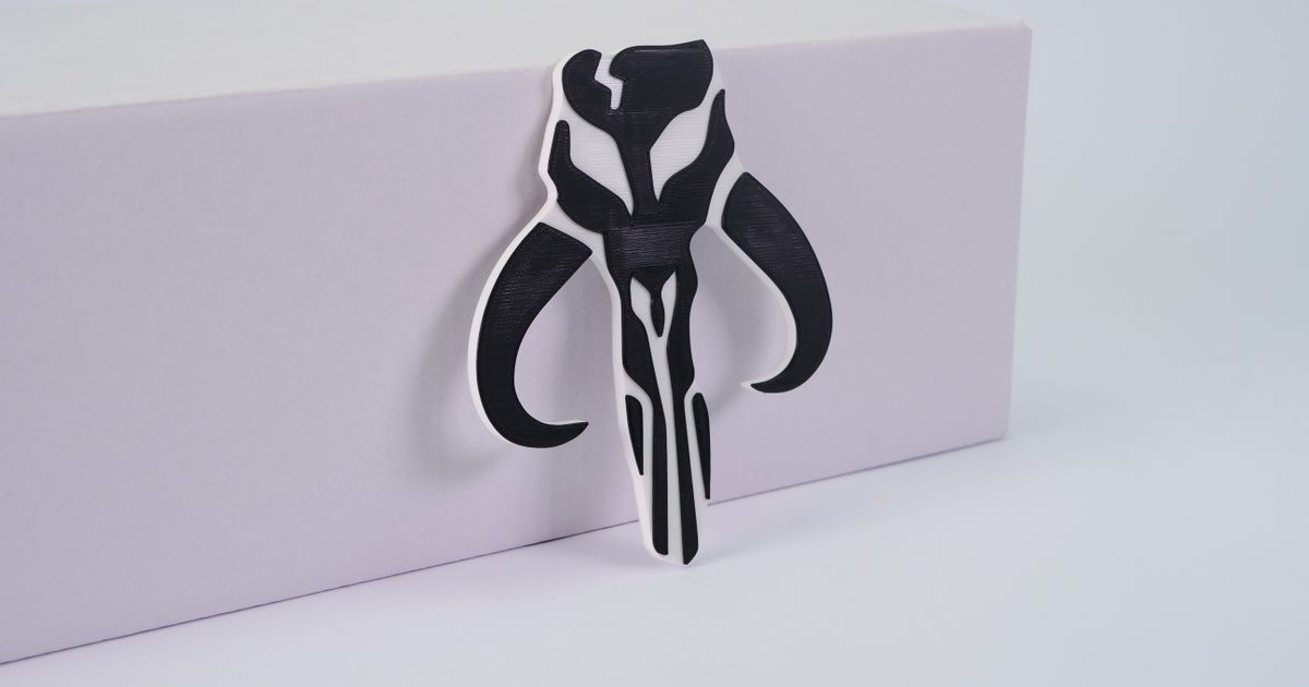 Star Wars Mandalorian Mythosaur Logo Magnet by Marcin Mączewski ...