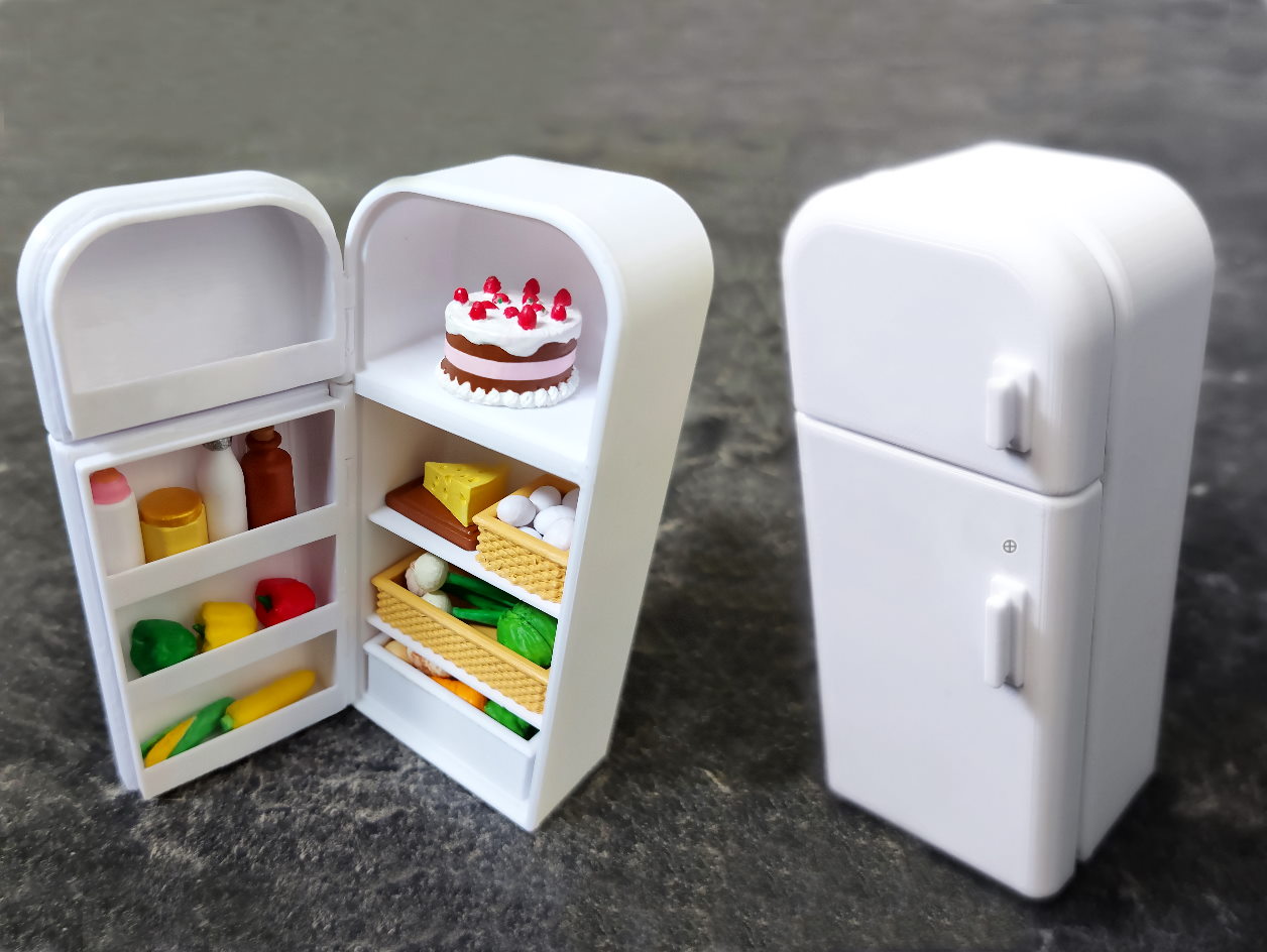 Fridge with doors that open and fridge props by Enely | Download free ...