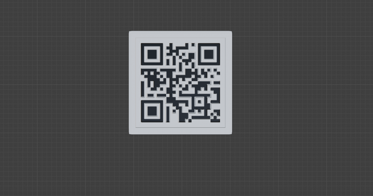 rickroll qr code von Fin Hawken | Kostenloses STL-Modell herunterladen ...
