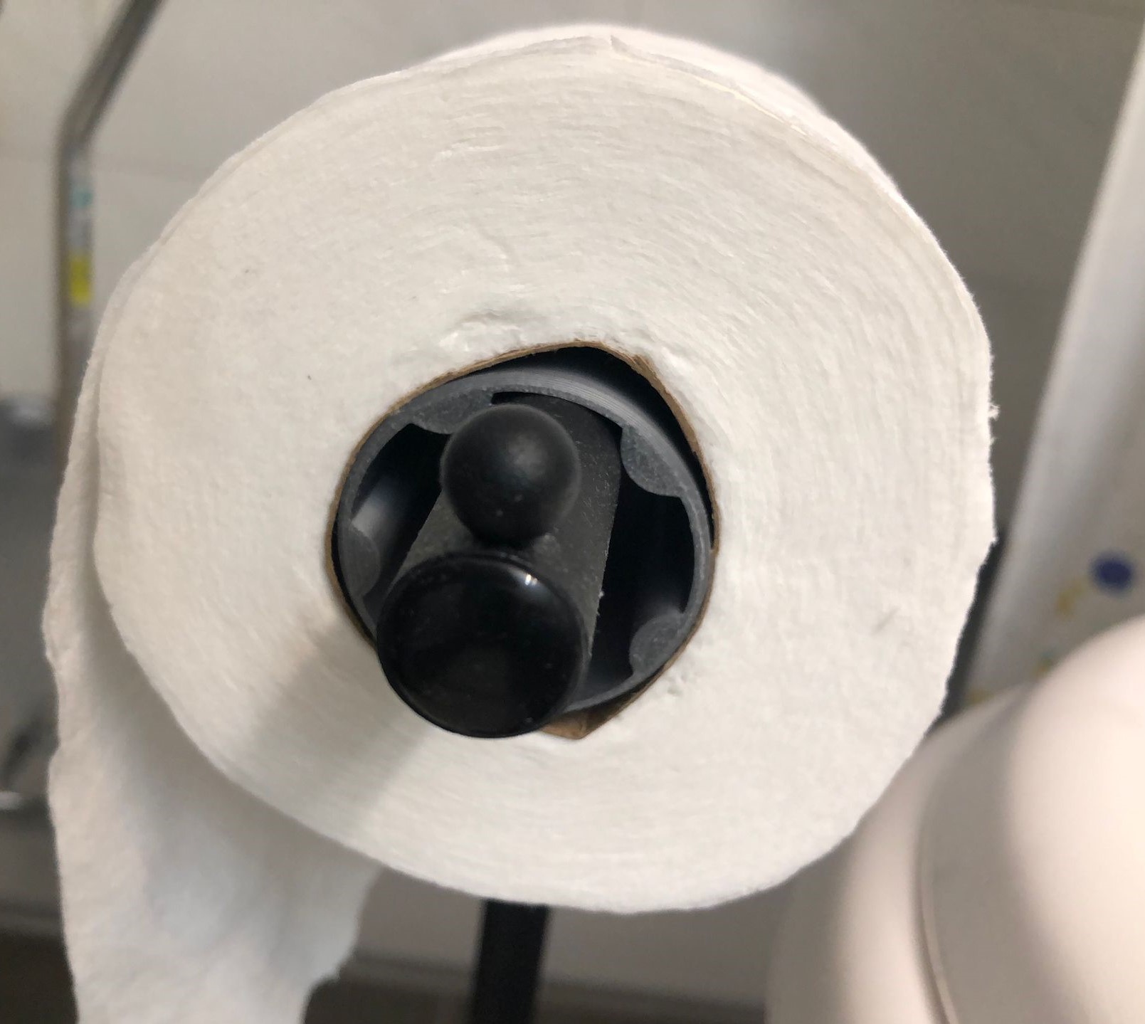 Toilet Paper Spool Fixer (Parametric) by thingamajig | Download free ...