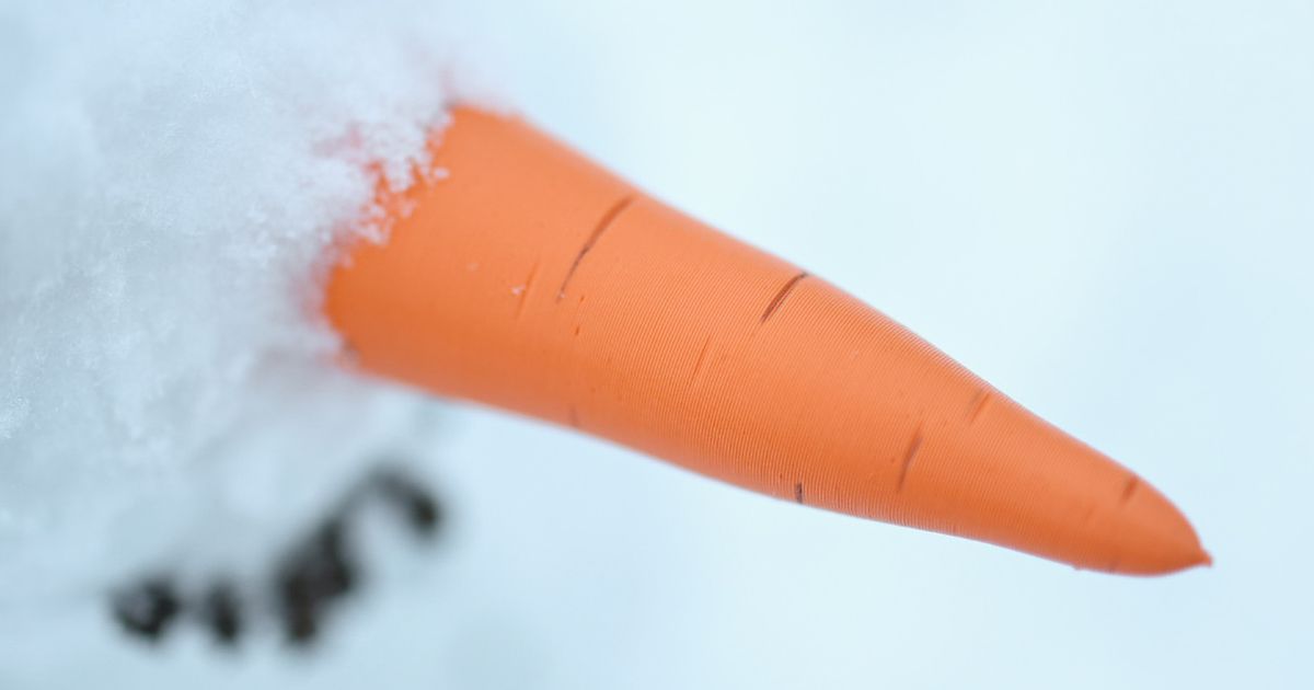 Carrot Nose For The Snowman By MG Grafik Design Download Free STL 