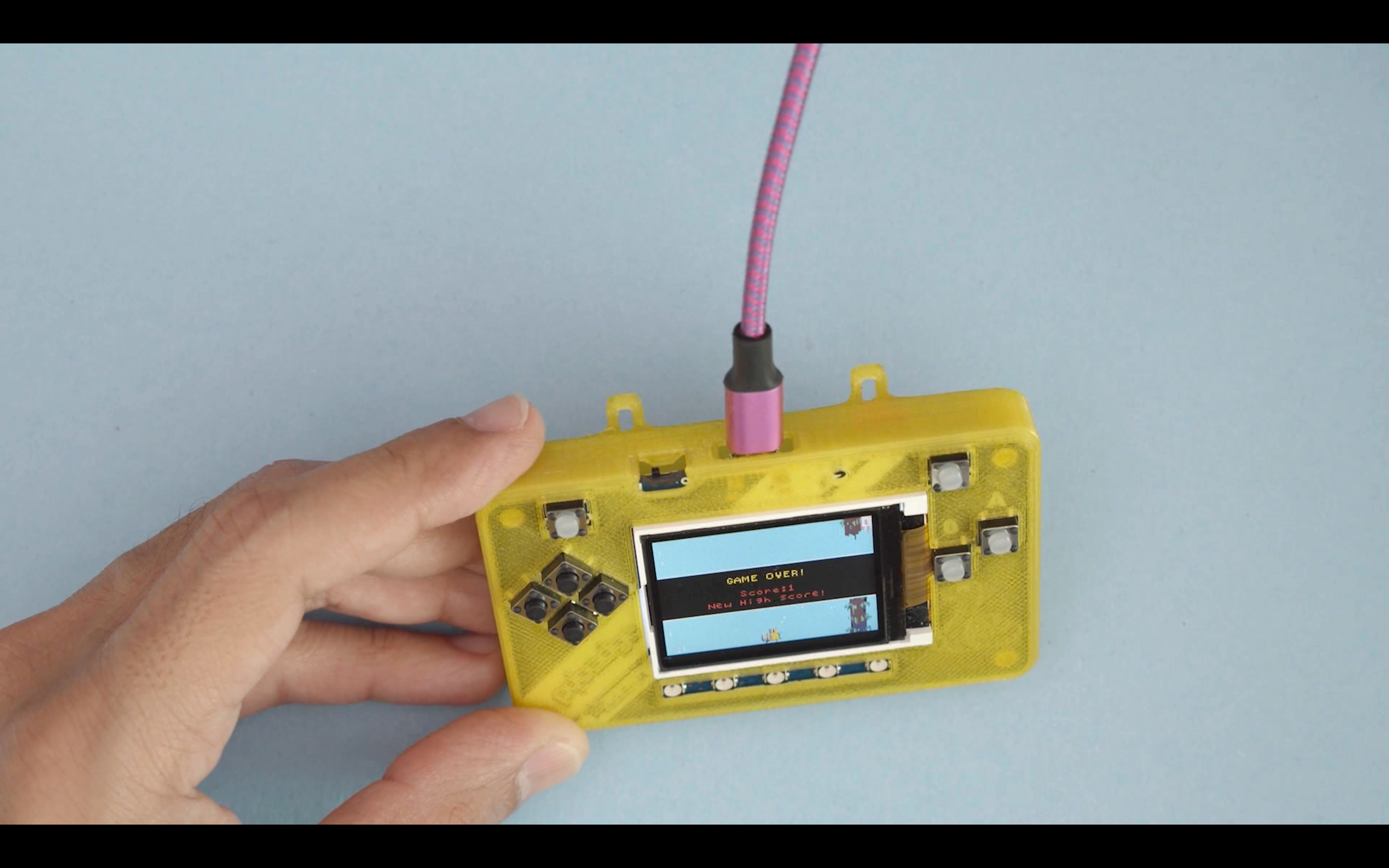 PyBadge Case by Adafruit | Download free STL model | Printables.com
