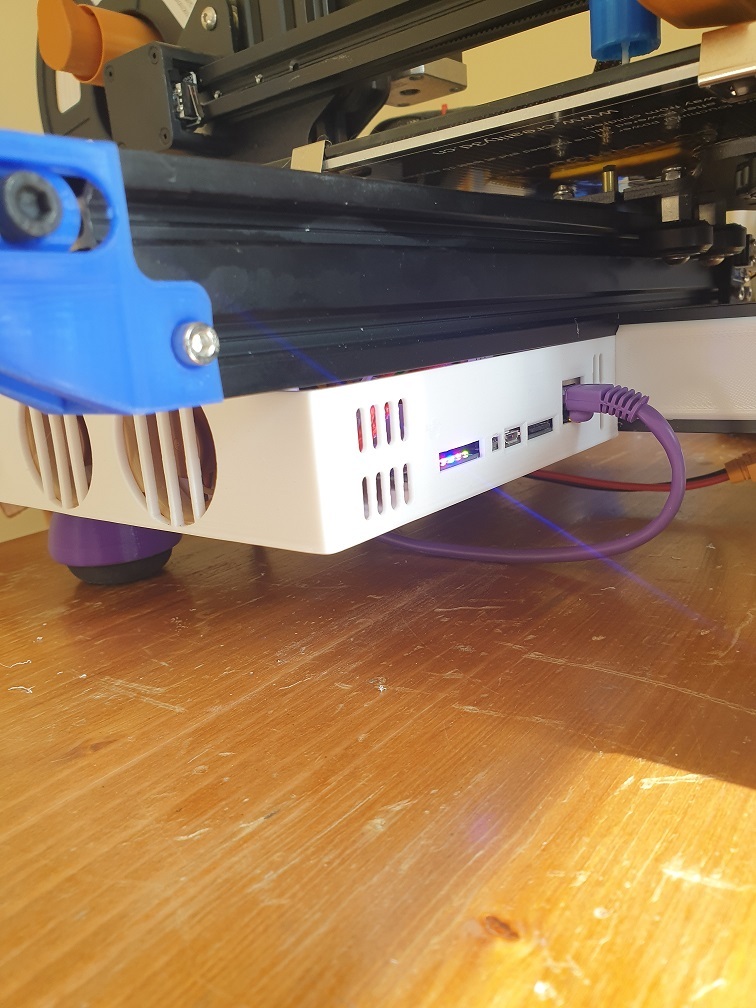 Duet 2 Maestro Enclosure for the standard Ender 3 by SolidGoldPlastic ...
