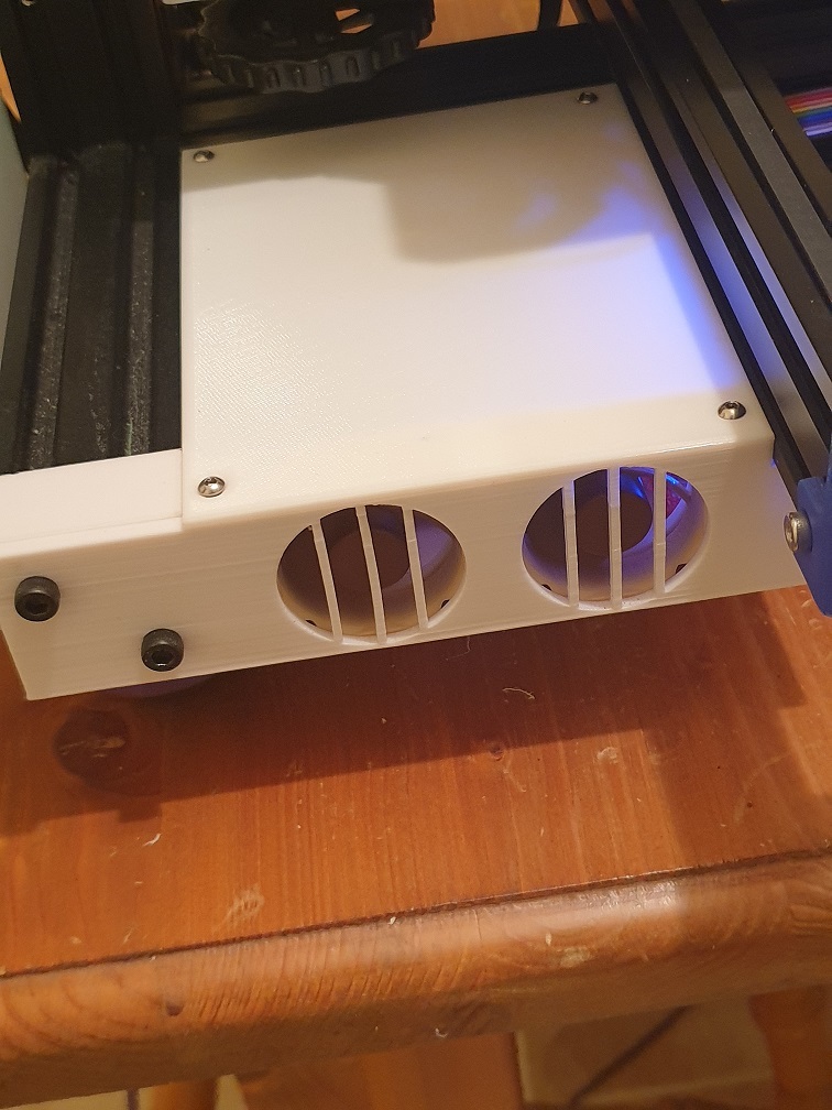 Duet 2 Maestro Enclosure for the standard Ender 3 by SolidGoldPlastic ...
