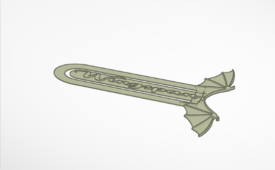 ACOTAR "Wingspan" bookmark (Thicc) by Nick S. | Download free STL model ...
