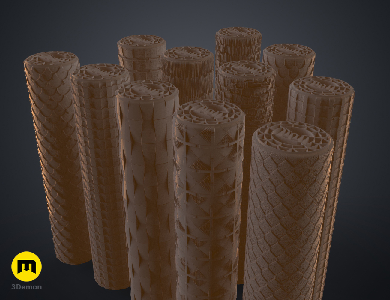 DnD terrain rollers – Roofs and Coverings by 3Demon's Texture Rollers ...