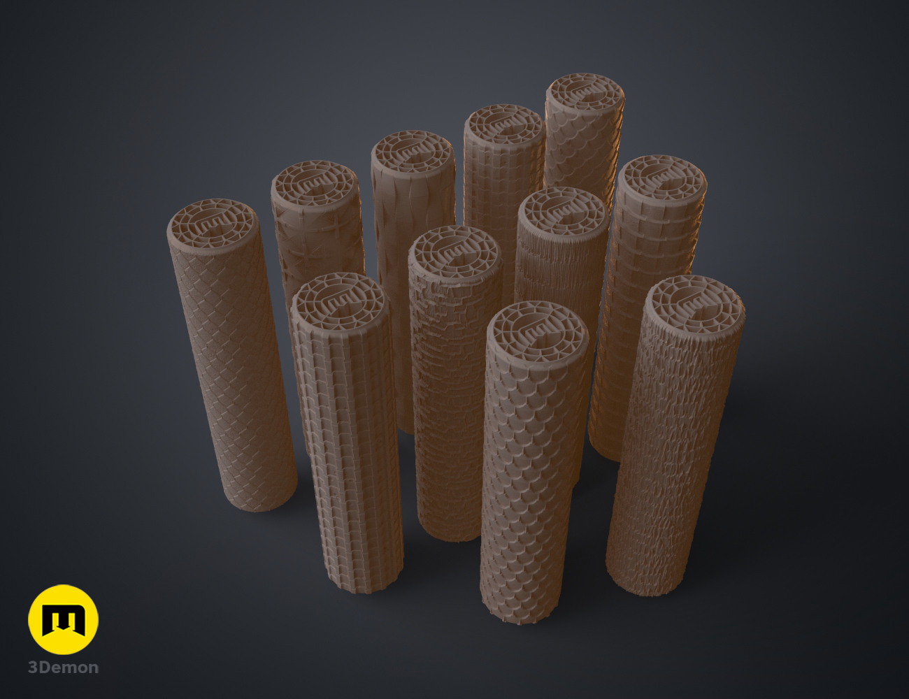 DnD terrain rollers – Roofs and Coverings by 3Demon's Texture Rollers ...