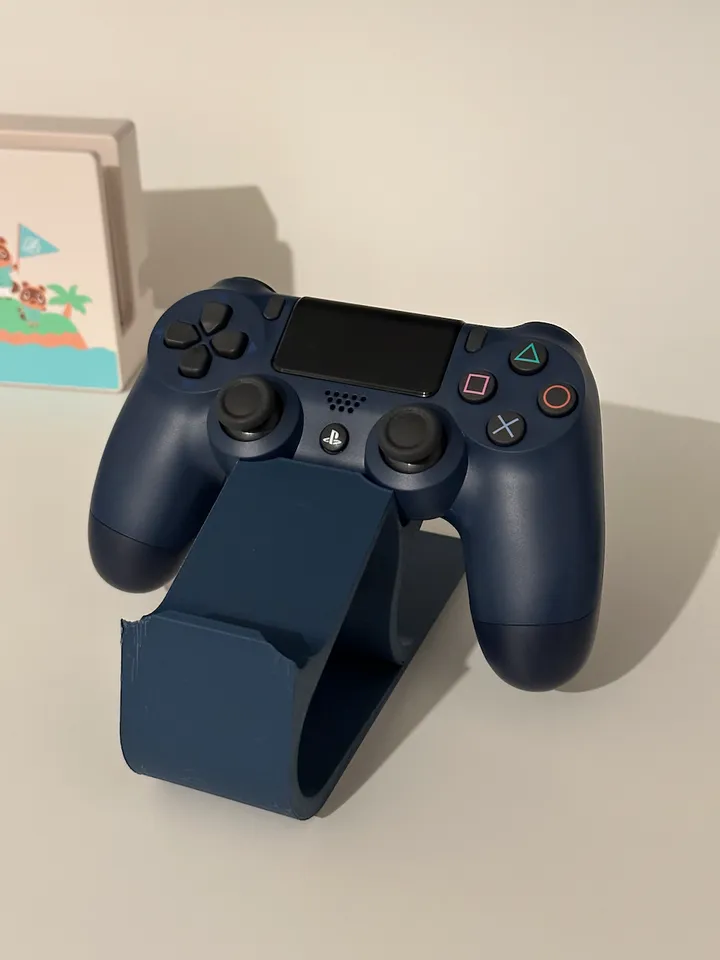 Dual PS4 Controller Stand (No Logo) by Matt | Download free STL model ...