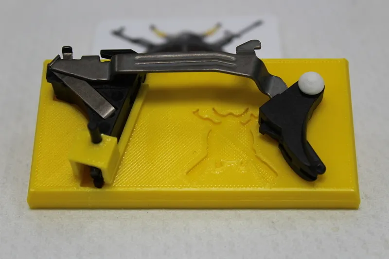 yellow glock trigger