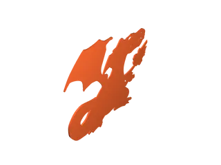 Charizard Pokemon 2D-Art by Chipotle | Download free STL model ...