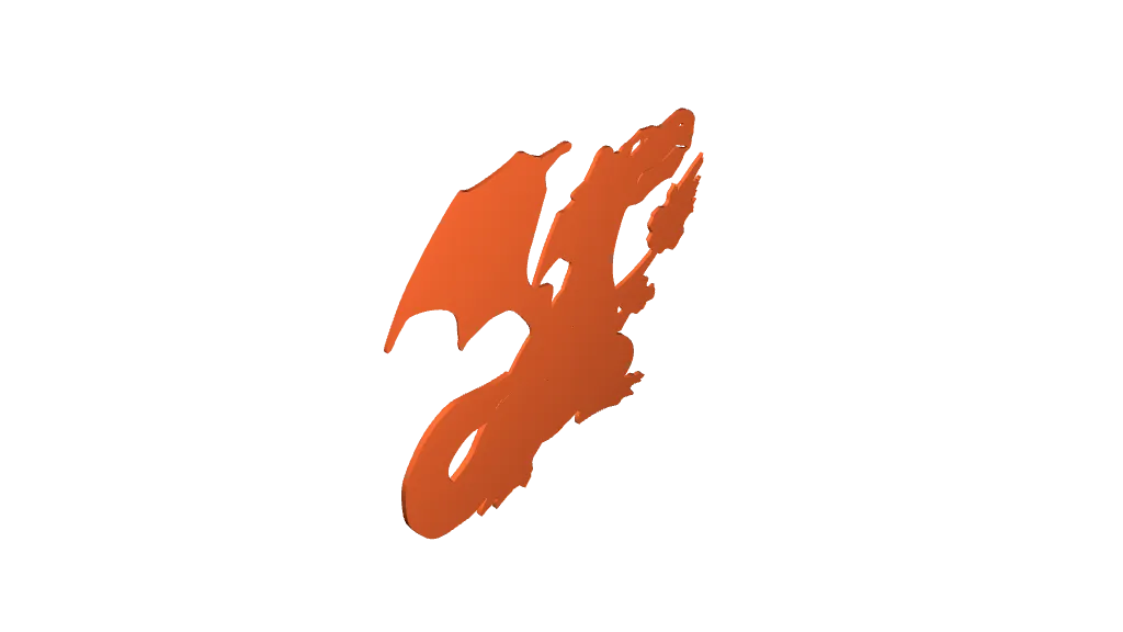 Charizard Pokemon 2D-Art by Chipotle | Download free STL model ...