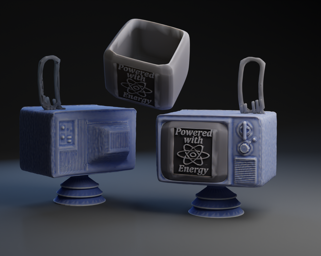 Atomic Age TV Box by Peter Farell | Download free STL model ...