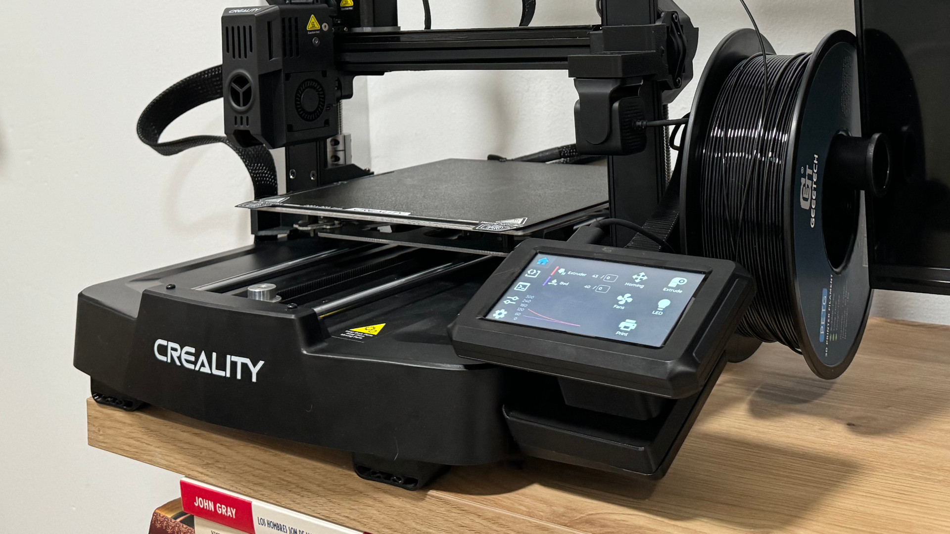 Ender3 V3 KE Screen Holder landscape for Guppyscreen by Alehandoro VR ...