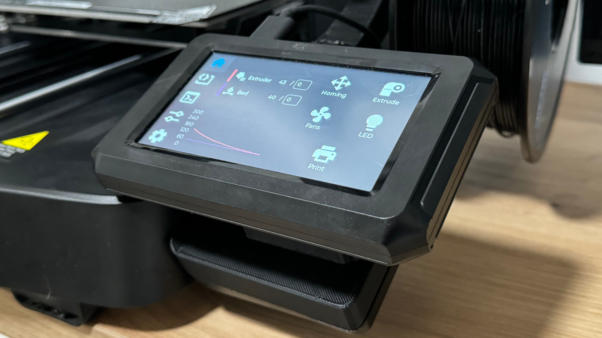 Ender3 V3 KE landscape screen for Guppyscreen par Alehandoro VR ...