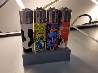 Expositor mechero clipper by Pablo San Millan | Download free STL model | Printables.com