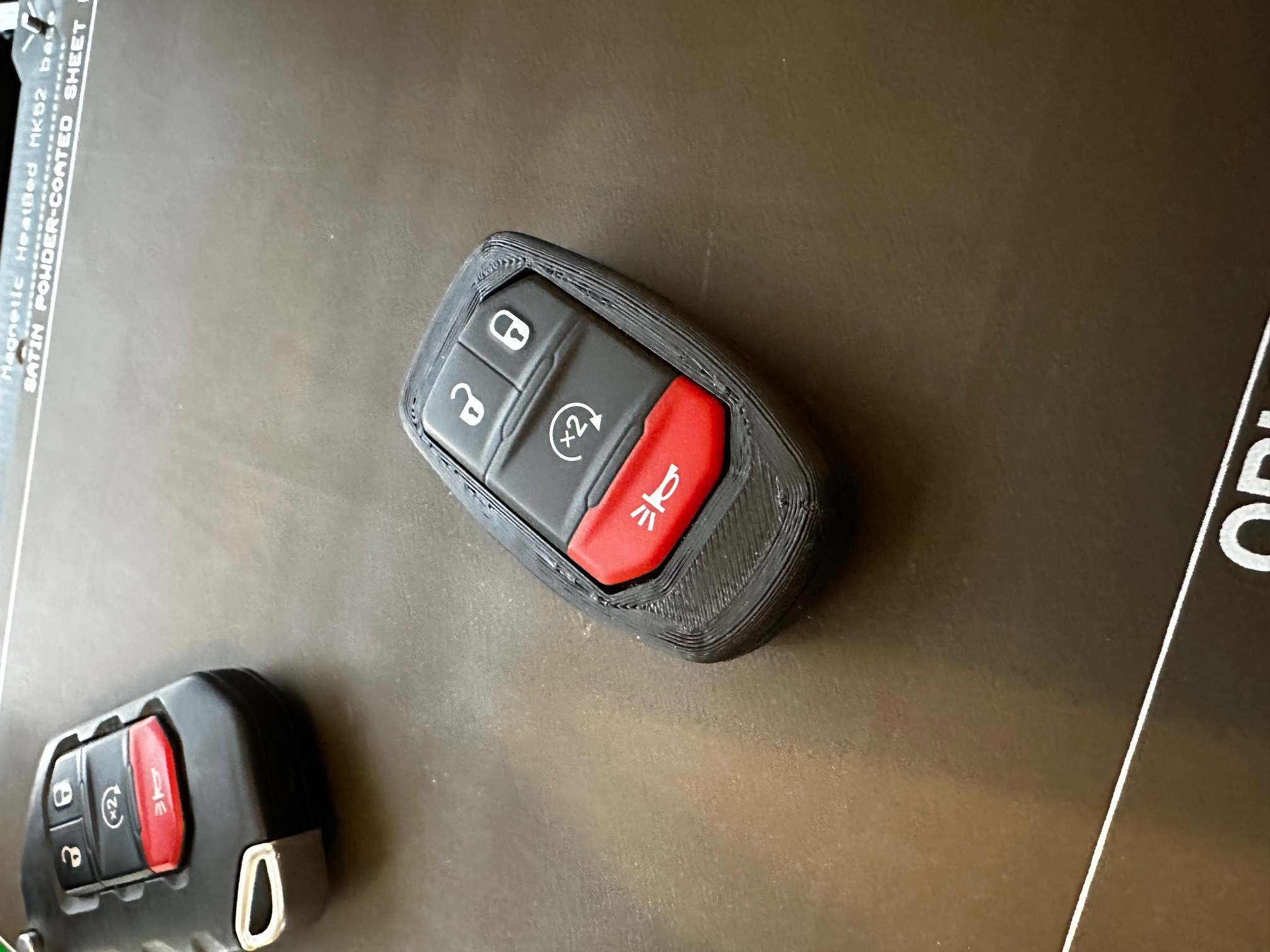 Jeep JL/JT Key Fob - Minimalist by Greenhat | Download free STL model ...